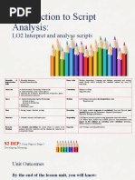 Director's Concept & Vision Slides | PDF | Visual Perception | Image