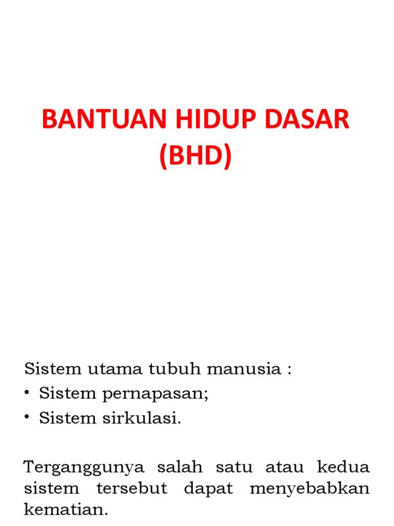 Basarnas BHD Dan RJP | PDF | Pengembangan Diri | Kesehatan Holistik
