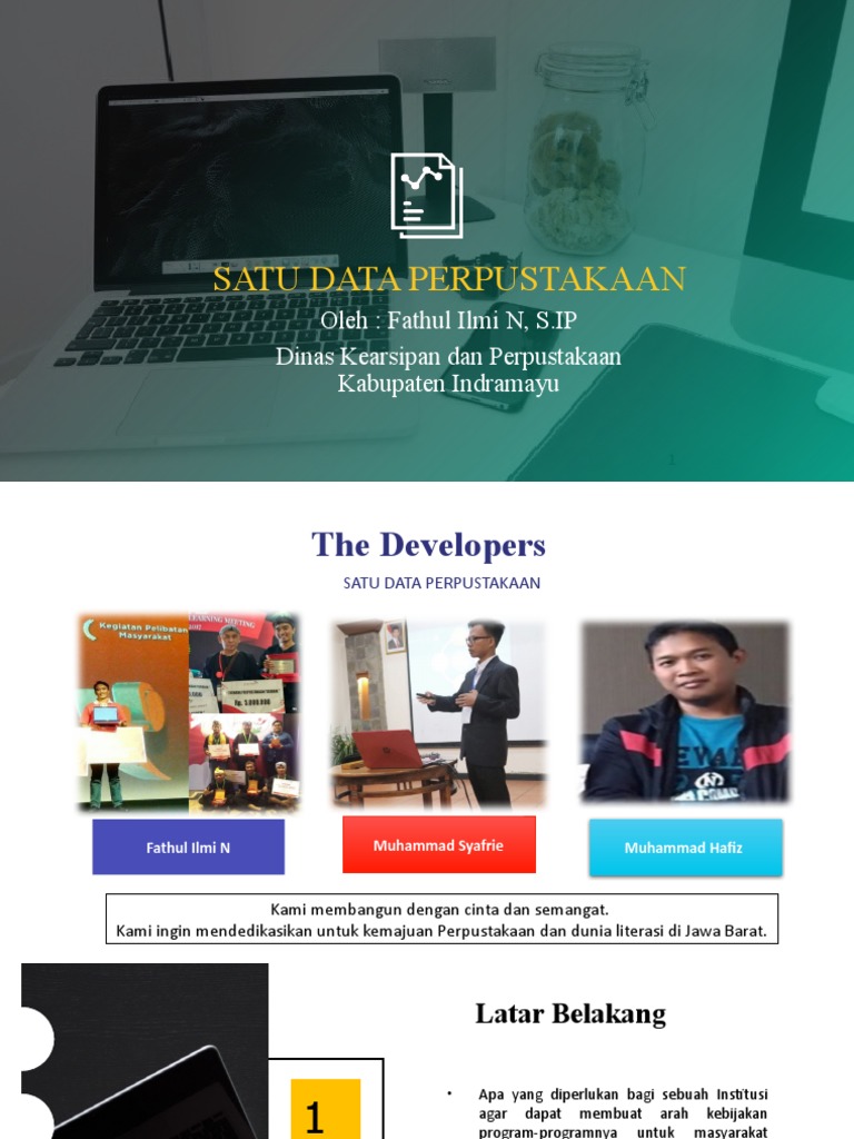 Satu Data Perpustakaan | PDF