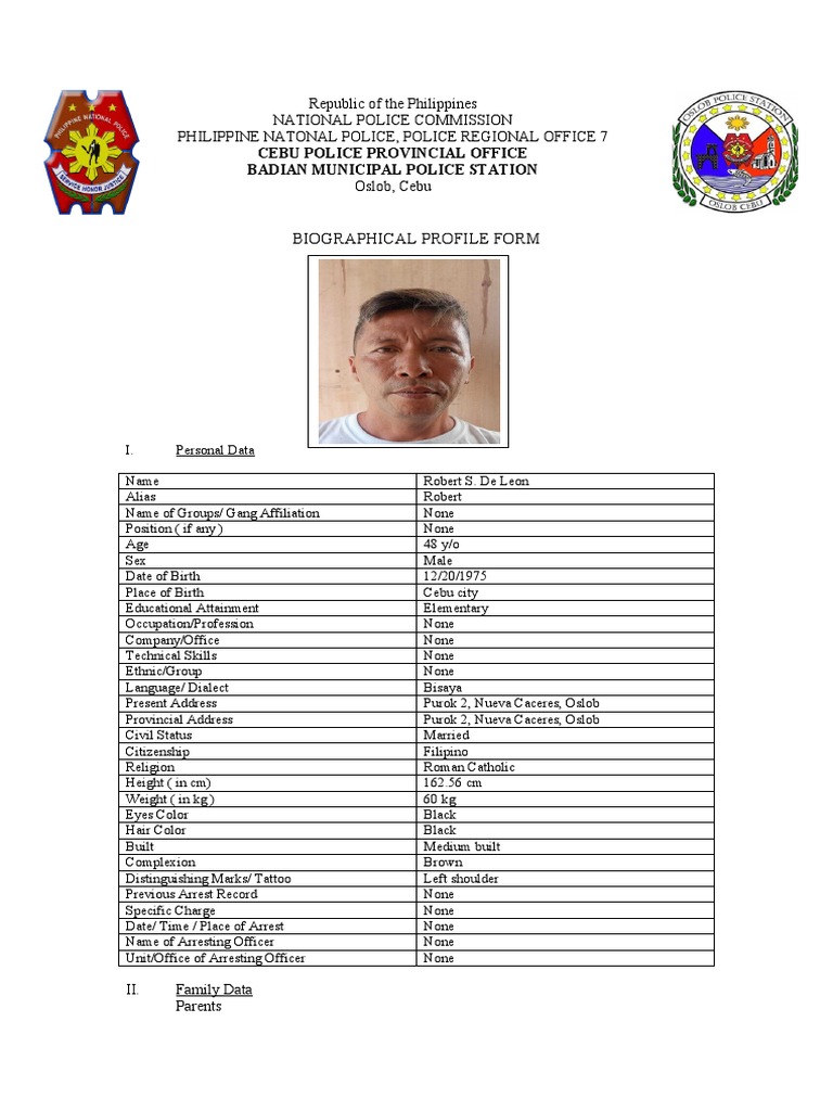 Bio Profile Sample | PDF