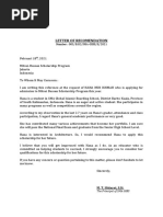 Australia Awards Referee Report Template | PDF | Leadership | Doctor Of ...