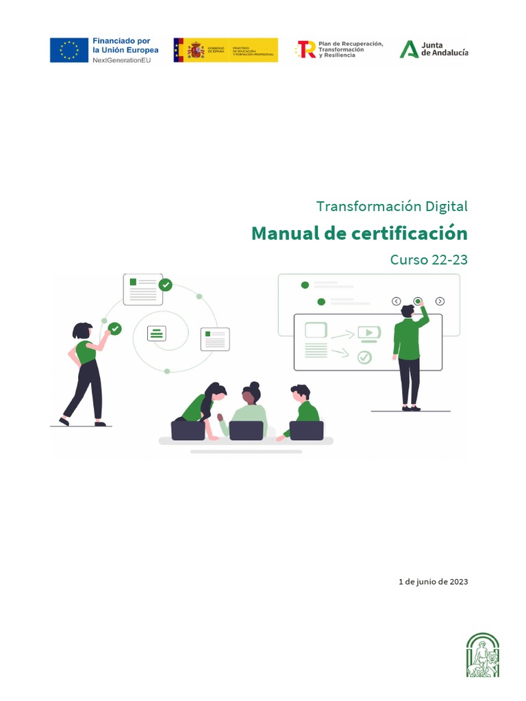 Manual de Certificacion TDE 23 - v5 | PDF | Maestros | Desarrollo profesional