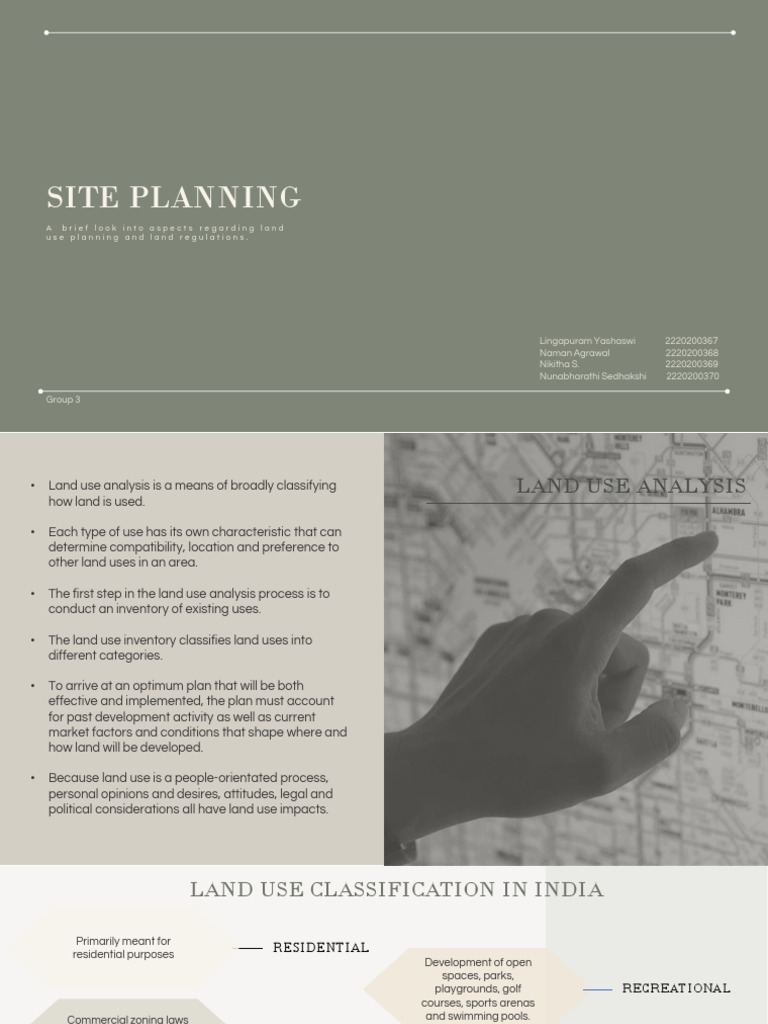 Land Use Planning and Zoning Analysis | PDF | Zoning | Land Use