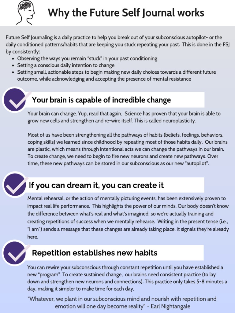 Future Self Journal 2020 | PDF