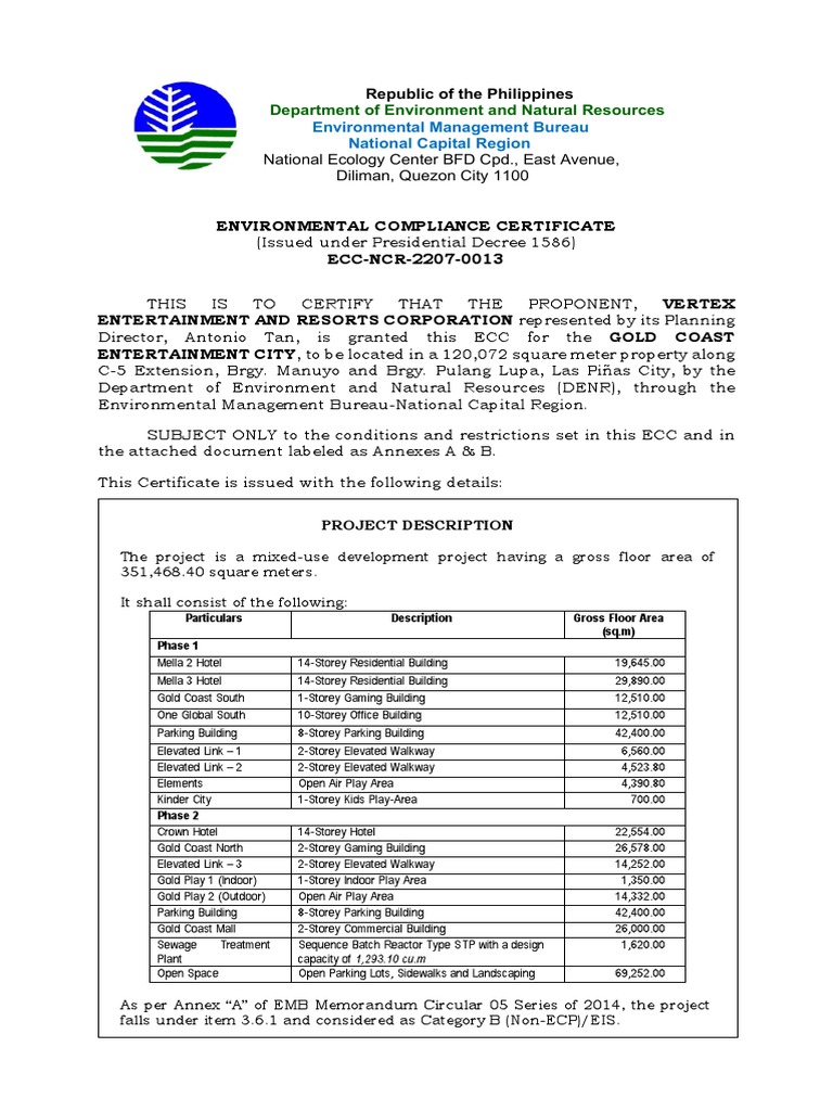 Ecc Updated Sample | PDF