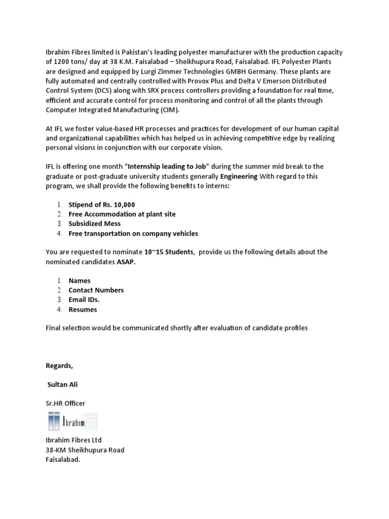 Ibrahim Fibers | PDF