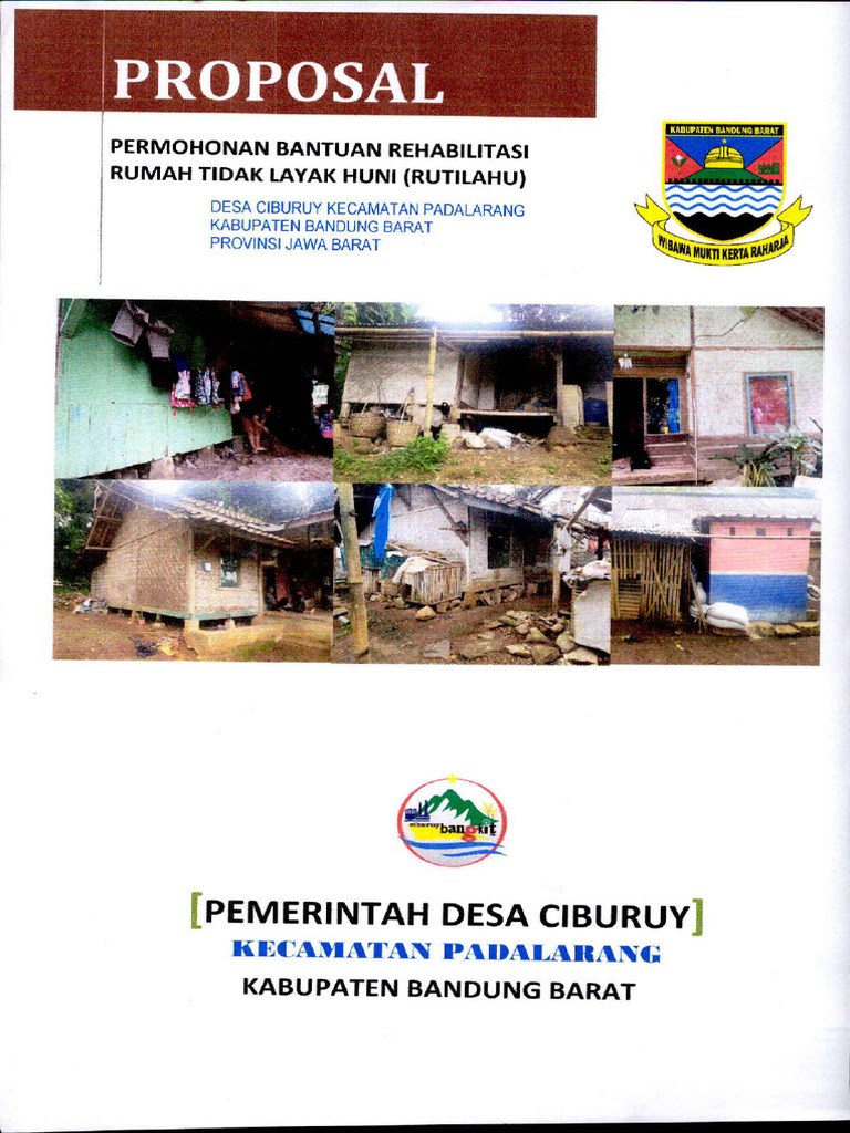 Proposal Bankeu Rutilahu LPMD 2023 | PDF