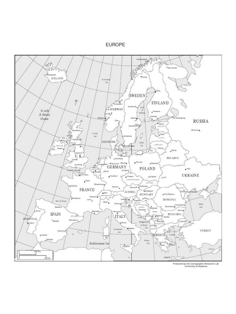 Europe Map | PDF