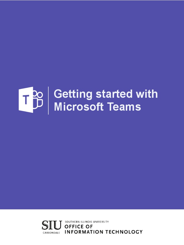 Microsoft Teams Training Guide | PDF