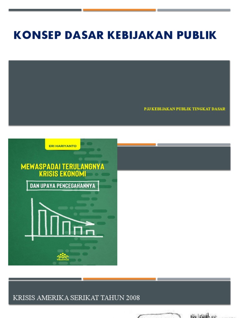 2a. Konsep Dasar Kebijakan Publik Selasa Ang I | PDF
