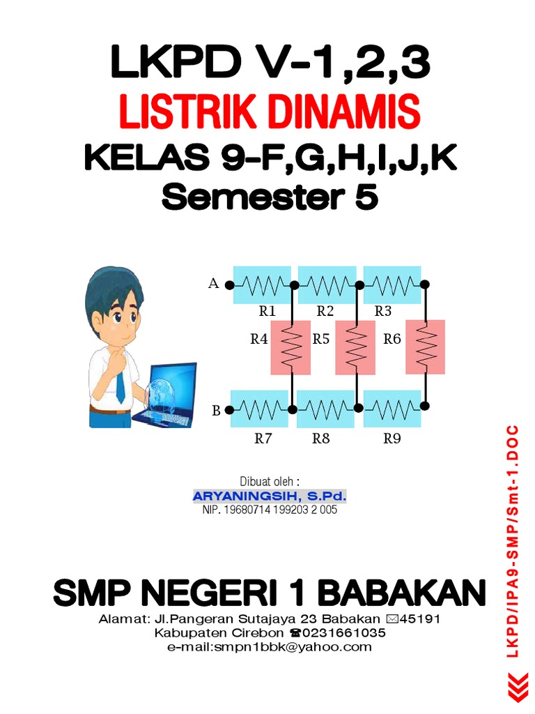 LKPD V-1,2,3,4,5 Listrik Dinamis | PDF