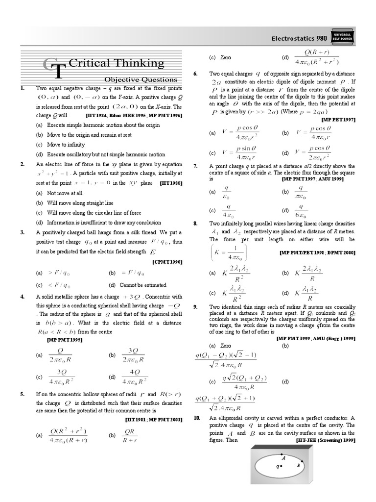 Electrostatics: Charge Interactions and Forces | PDF
