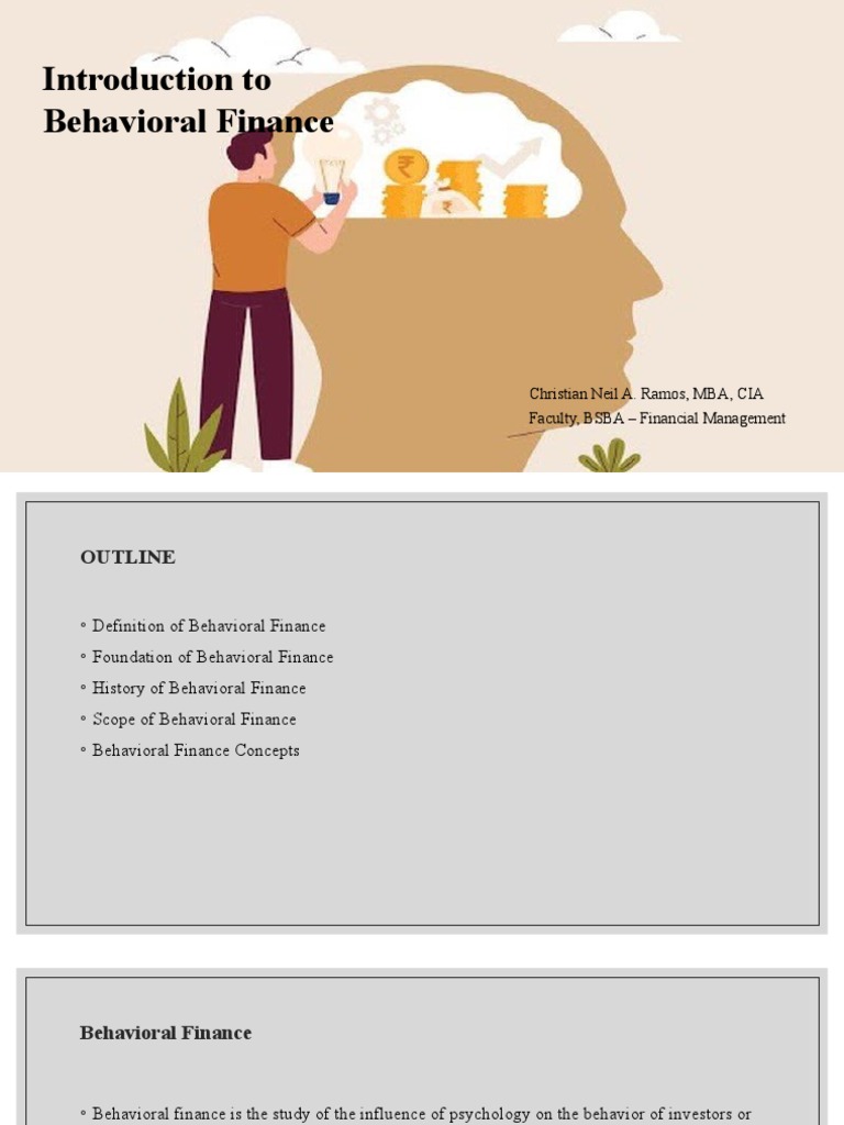 Behavioral Finance Topic 1 | PDF | Behavioral Economics | Decision Making