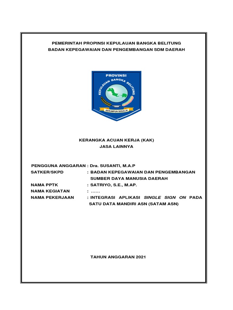 Integrasi Aplikasi SSO untuk ASN Babel | PDF | Komputer