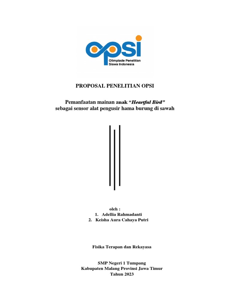 TIM OPSI IPA - SMP Negeri 1 Tumpang | PDF