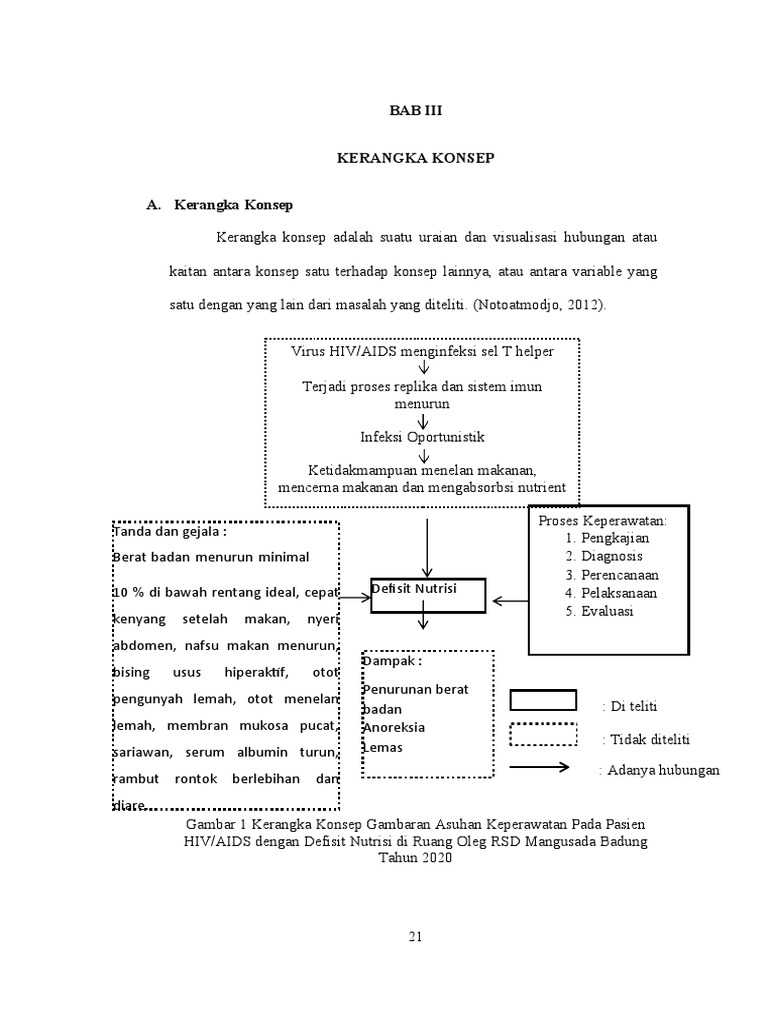 BAB III Kerangka Konsep | PDF