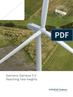 Gamesa G58 850kw | PDF | Wind Turbine | Electric Generator