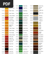 Standard Structure Colours | PDF