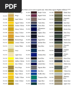 RAL Color Chart Overview | PDF | Blue | Green