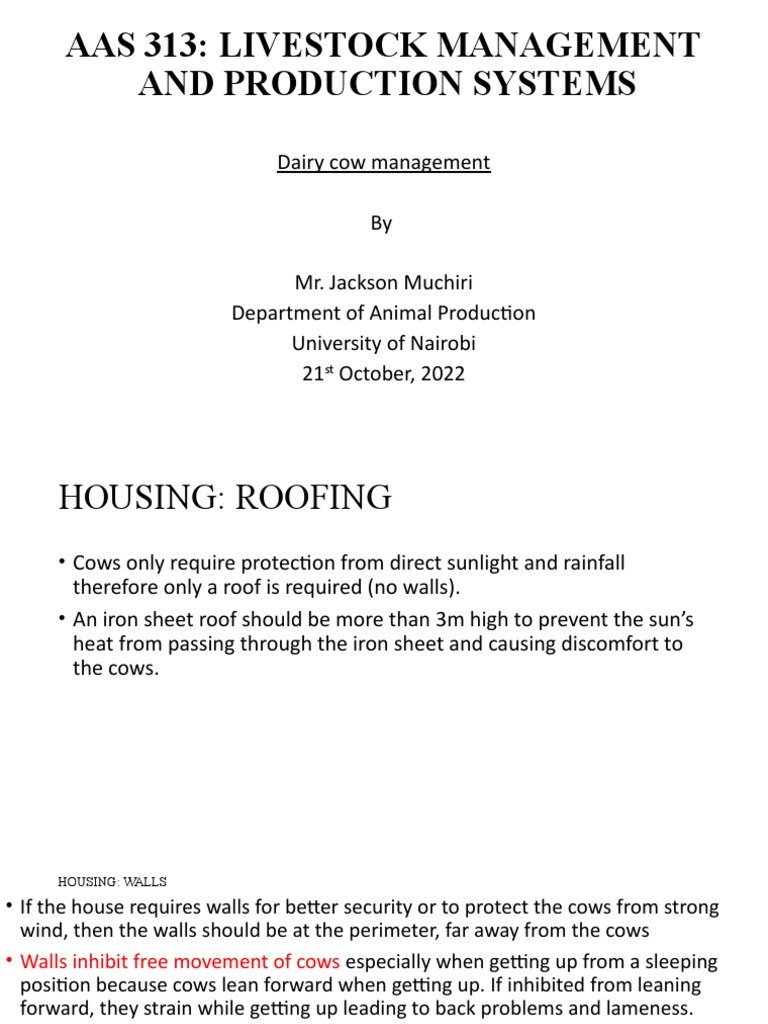 Dairy Cow Management 21st October 2022 Pdf
