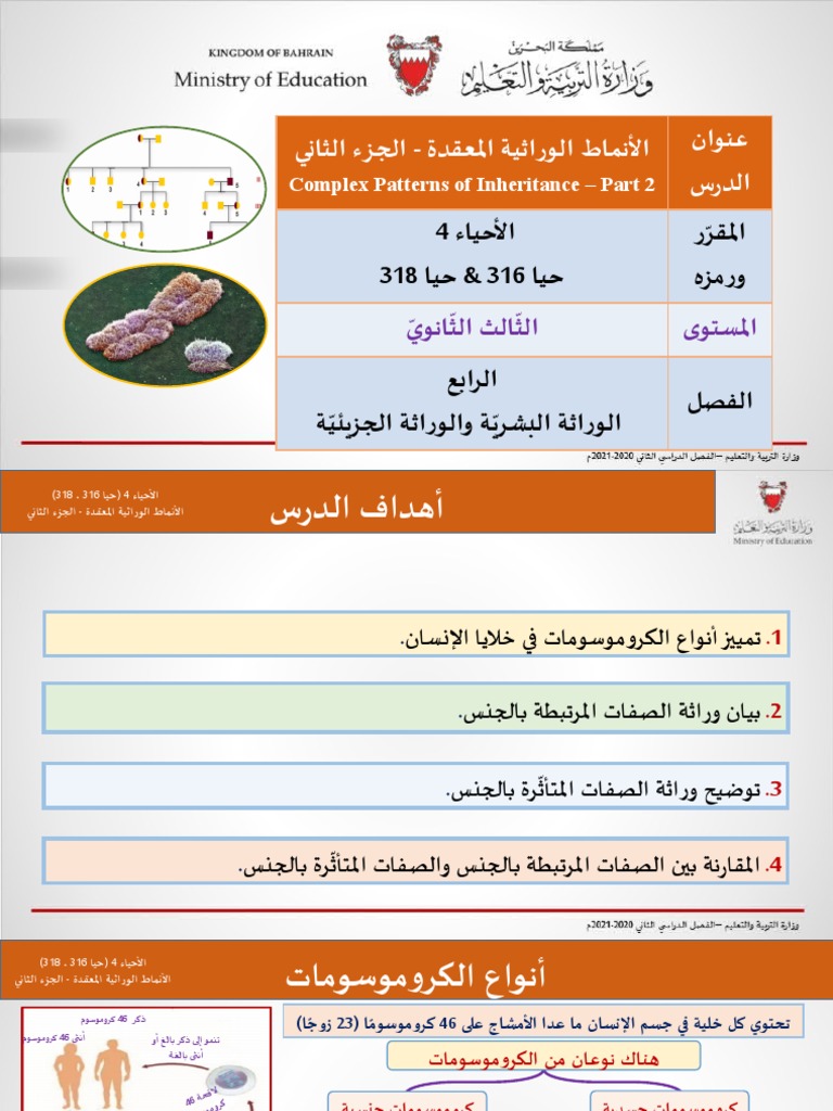 Complex Patterns of Inheritance Part 2(1) | PDF
