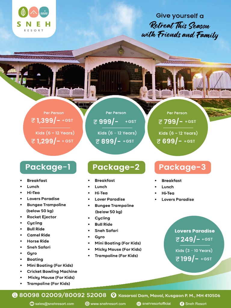 Day Out Packages | PDF