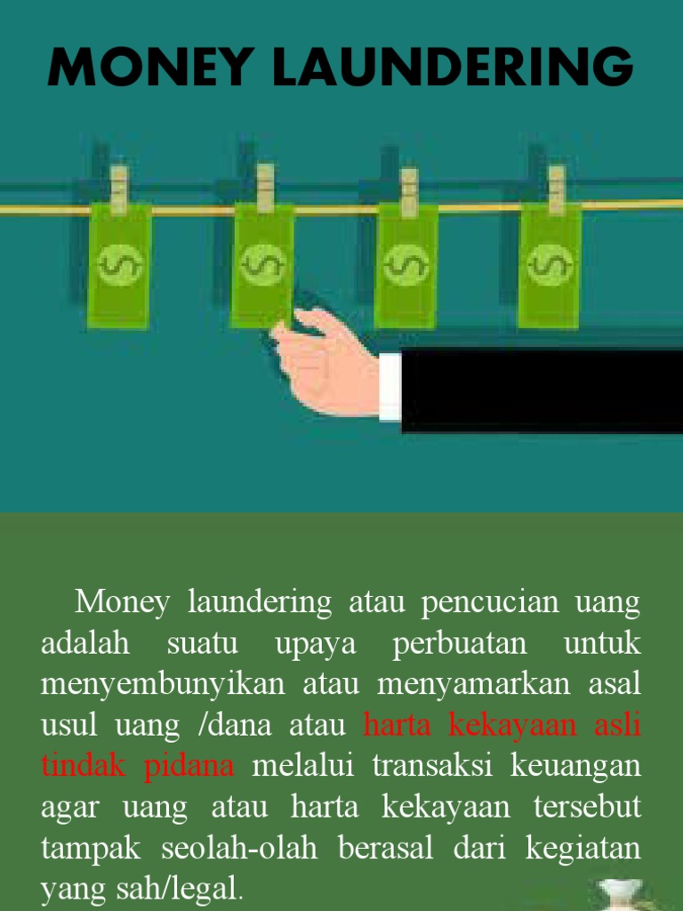 Tugas PPT Pencucian Uang | PDF Tugas PPT Pencucian Uang | PDF
