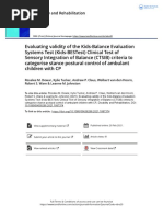 Pediatric Balance Scale _ RehabMeasures Database | PDF | Validity ...