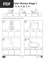 Cat on the Mat: Early Reader Guide | PDF | Phonetics | Phonology