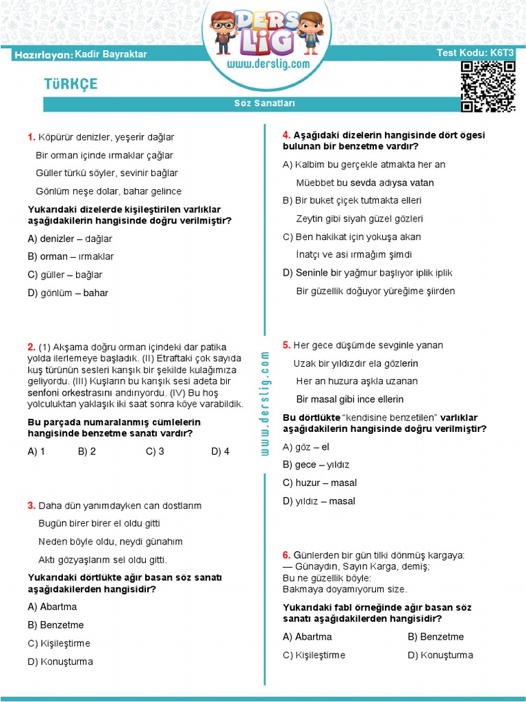 Soz Sanatlari 1 | PDF