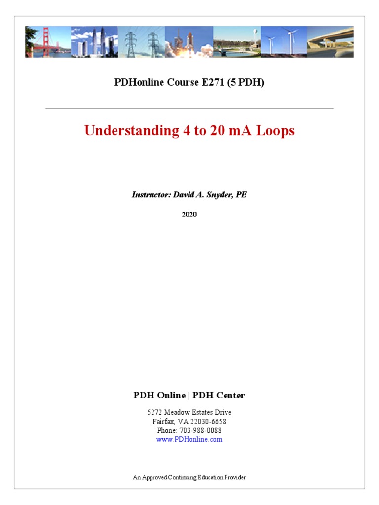 Understanding 4 To 20 Ma Loops | PDF | Capacitor | Electronic Oscillator