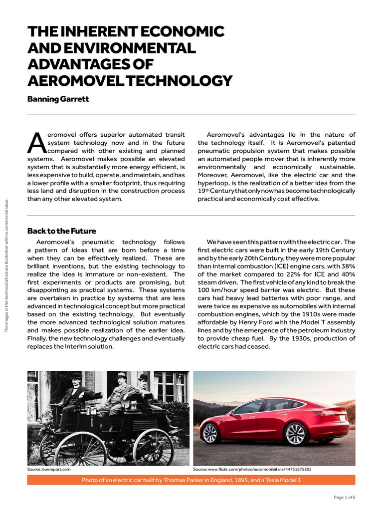 Aeromovel: Advancing Pneumatic Transit | PDF | Rail Transport | Car
