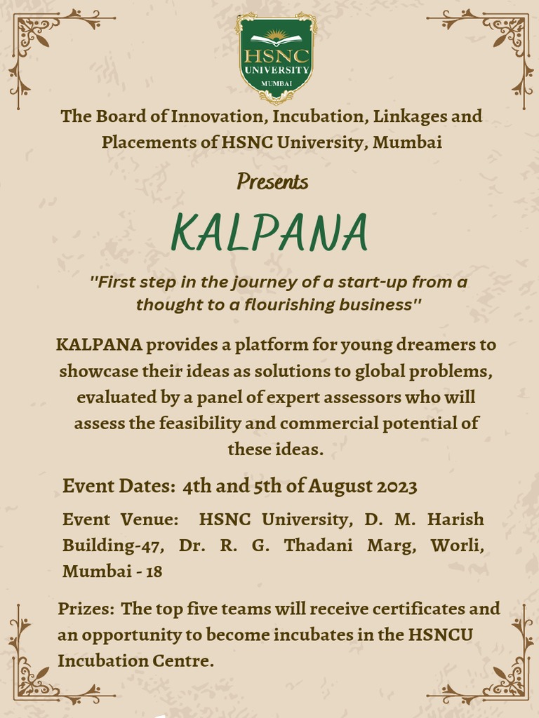 KALPANA Brochure | PDF