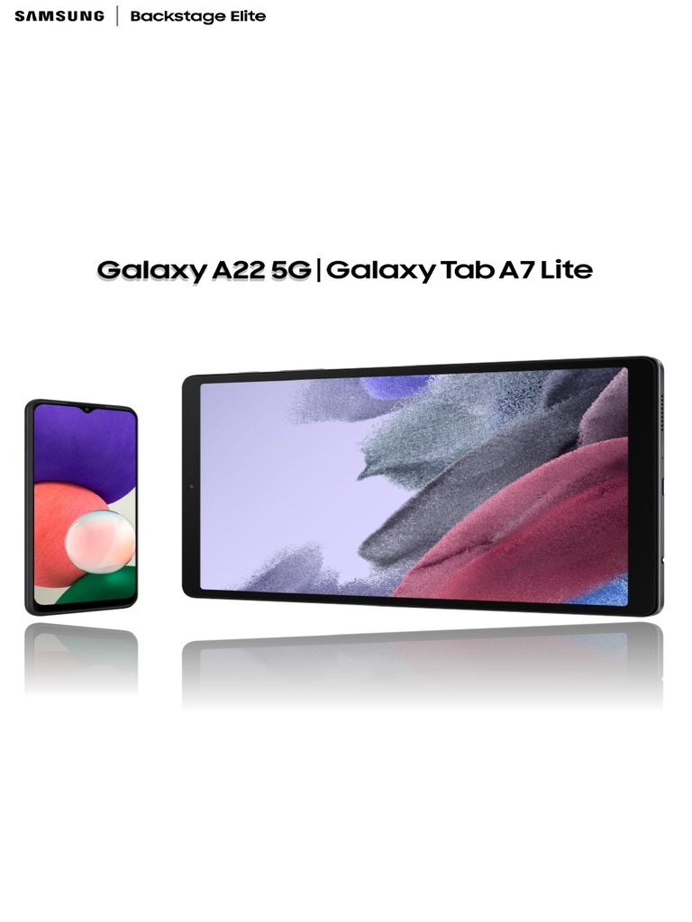 Elite Training - Galaxy A22 5G + Galaxy Tab A7 Lite | PDF | Smartphone ...
