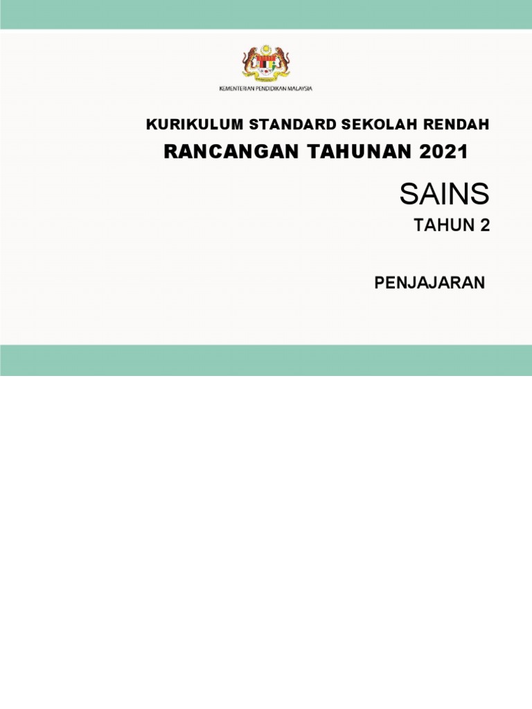 RPH SAINS TAHUN 2 PENJAJARAN | PDF