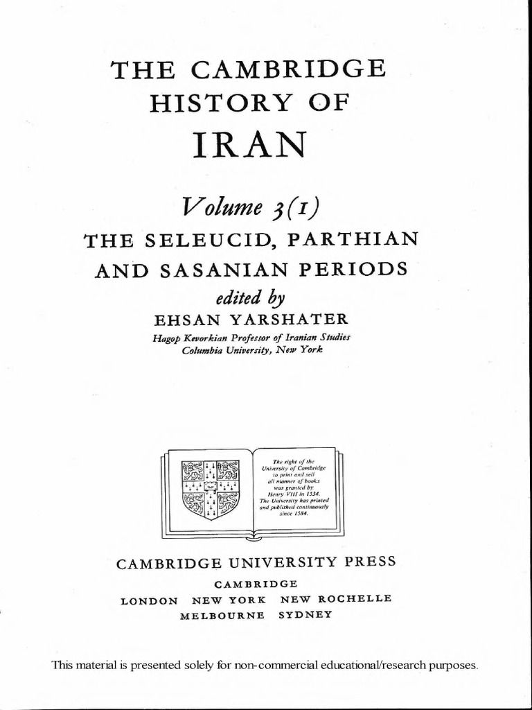 Yarshater 1983 Iranian Hist Trad | PDF | Zoroastrianism | Religious Belief And Doctrine