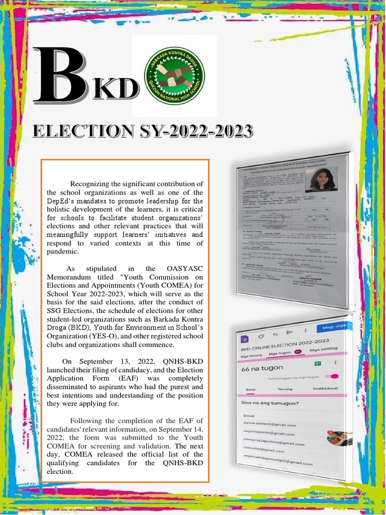 Bkd-Election 2022-2023 | PDF | Government | Elections