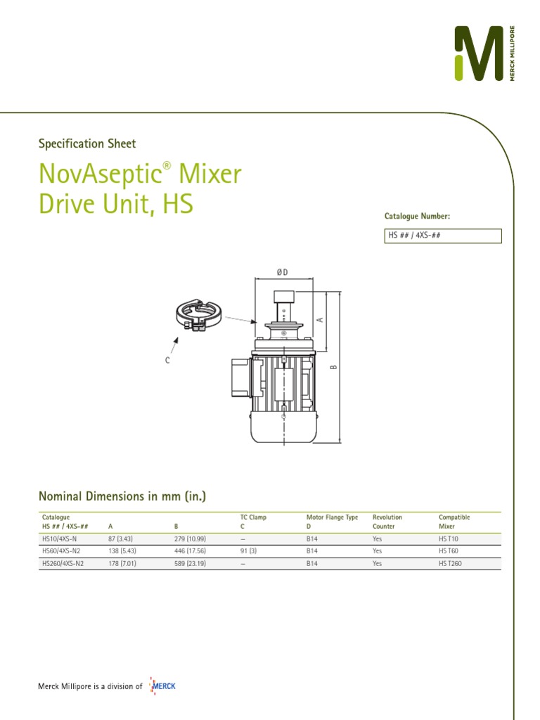 Novaseptic Drive Mixer | PDF | Alternating Current | Electrical Engineering