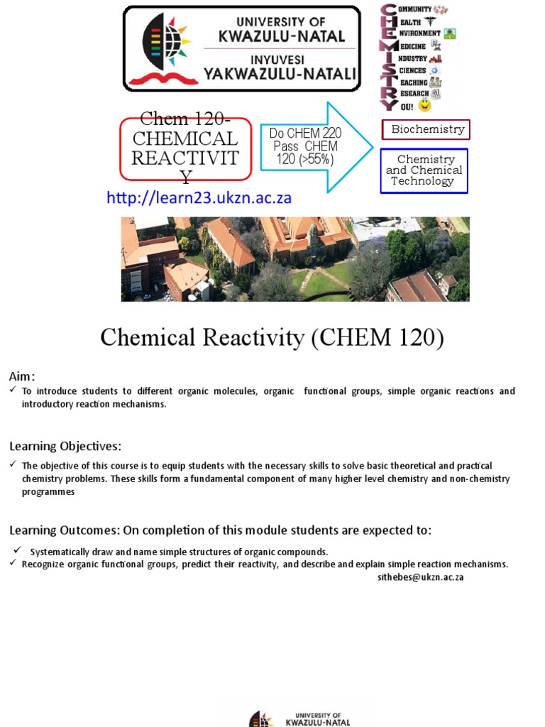Introduction To Organic Chemistry Lecture Note 1 | PDF | Chemical ...