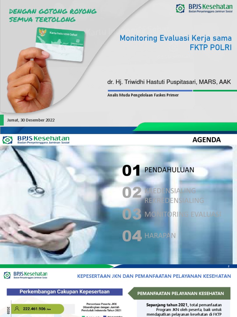 Evaluasi Kerja Sama FKTP POLRI 2022 | PDF