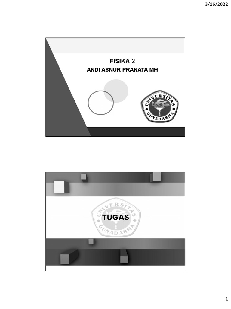 Materi M3 - Fisika 2 | PDF | Griya & Taman | Sains & Matematika