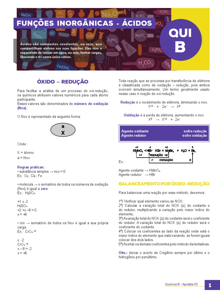 Química B Apostila 3 | PDF