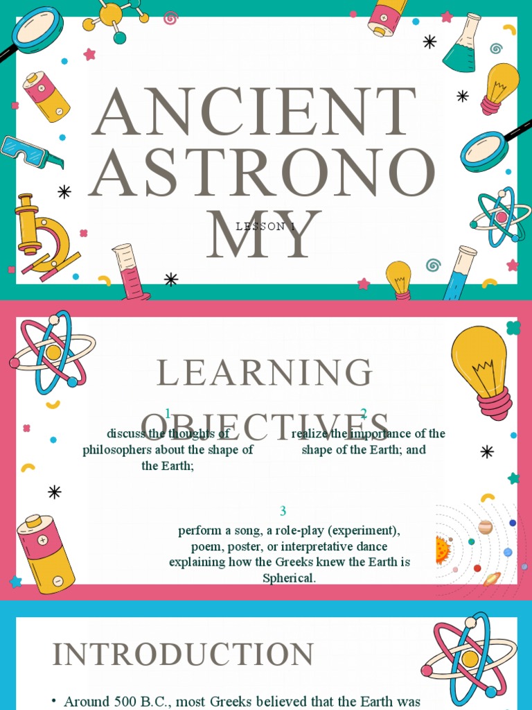 Lesson 1 - Ancient Astronomy | PDF | Moon | Science