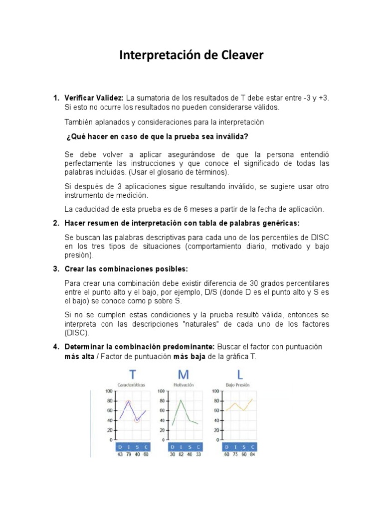 Manual Interpretación Cleaver | PDF
