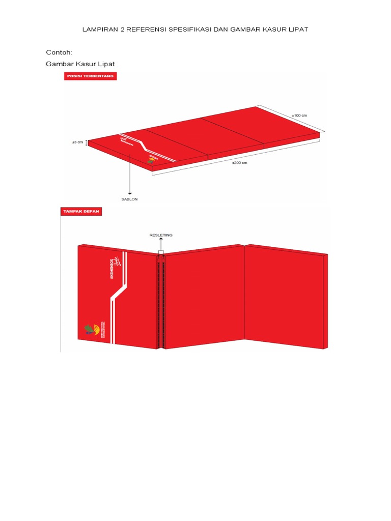 Spesifikasi Kasur Lipat | PDF