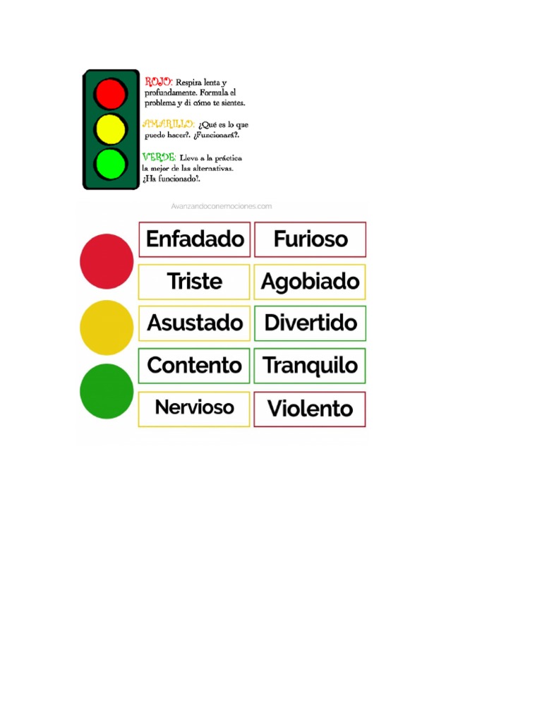 Semaforo Emociones | PDF