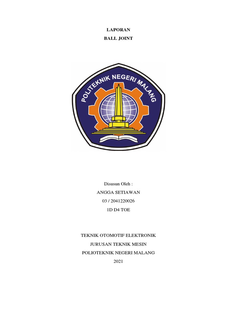 Pemeriksaan dan Fungsi Ball Joint | PDF