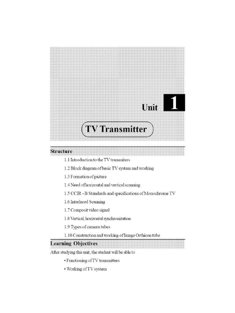 Television Transmitter | PDF