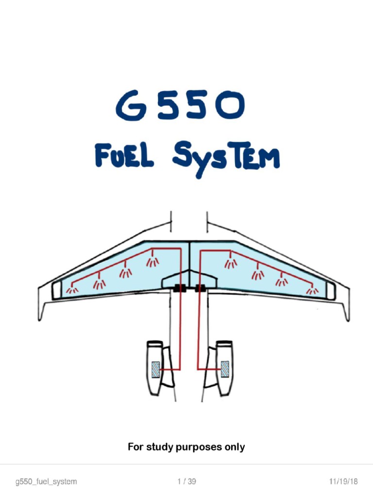 g550 Fuel System | PDF