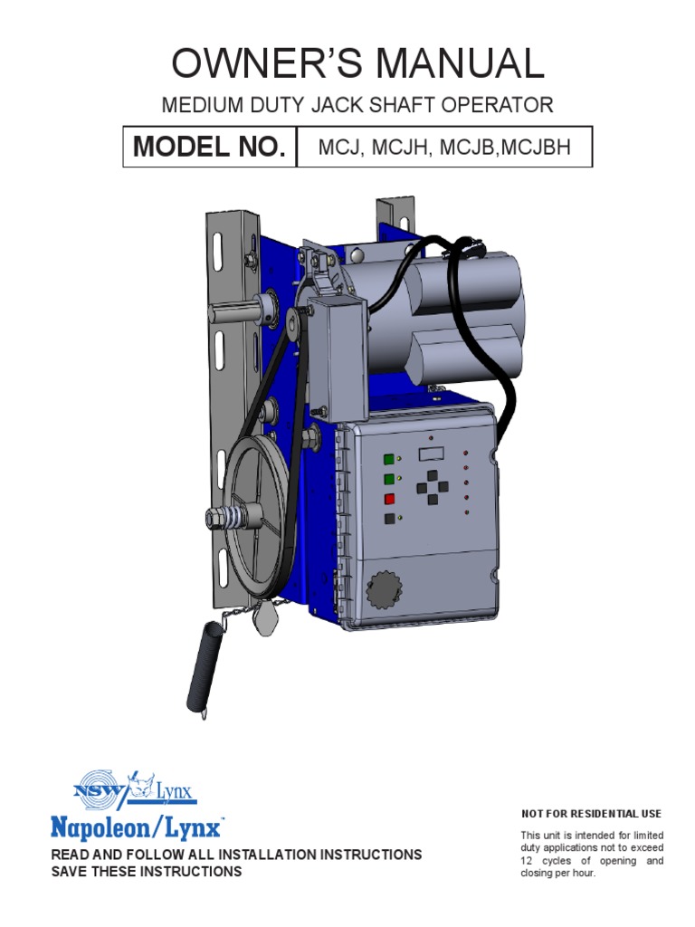 MCJ Manual | PDF | Switch | Brake